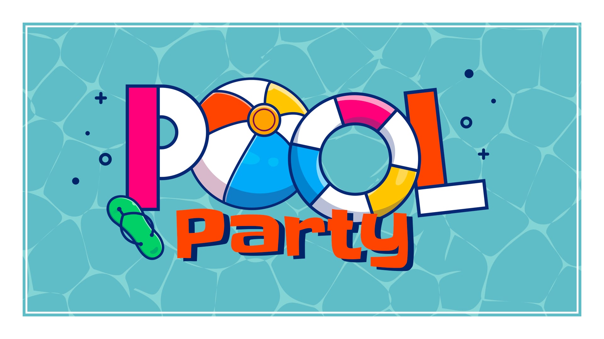 Ministry Graphics: Pool Party - Church Visuals