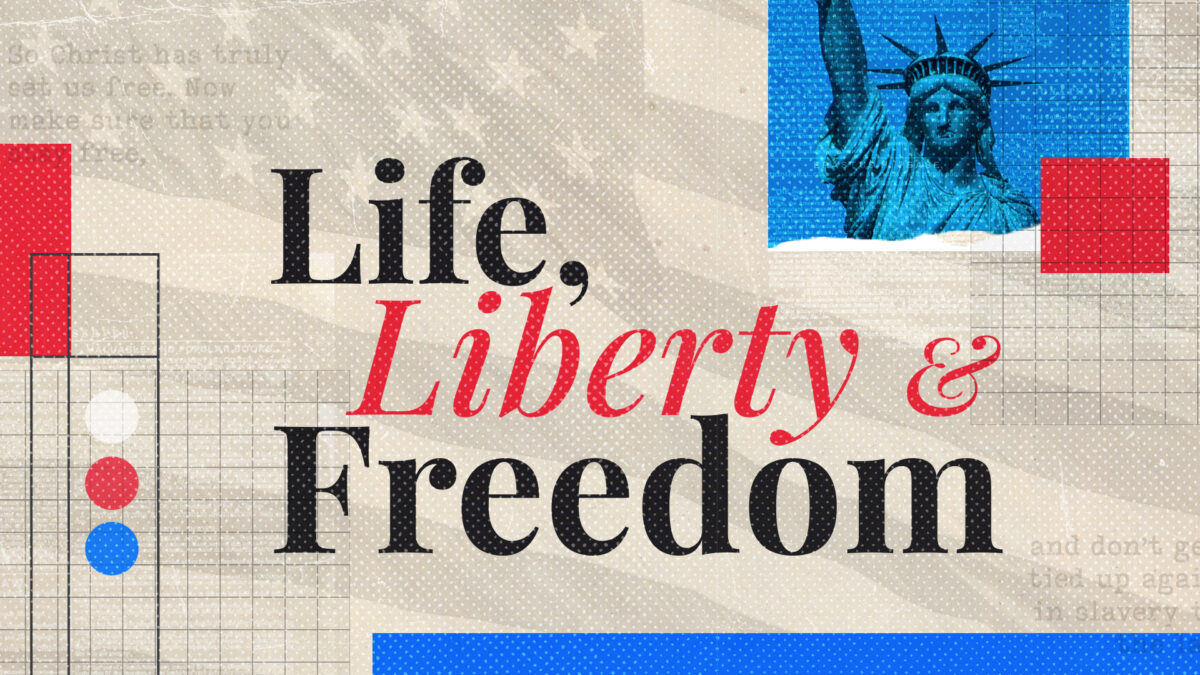 Motion Graphics: Life, Liberty and Freedom - Church Visuals