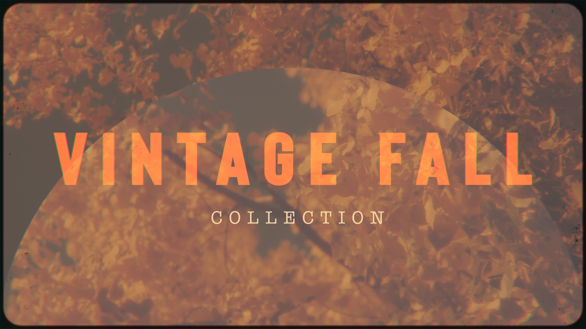 Motion Graphics: Vintage Fall Pack – Autumn Motion Backgrounds and Slides