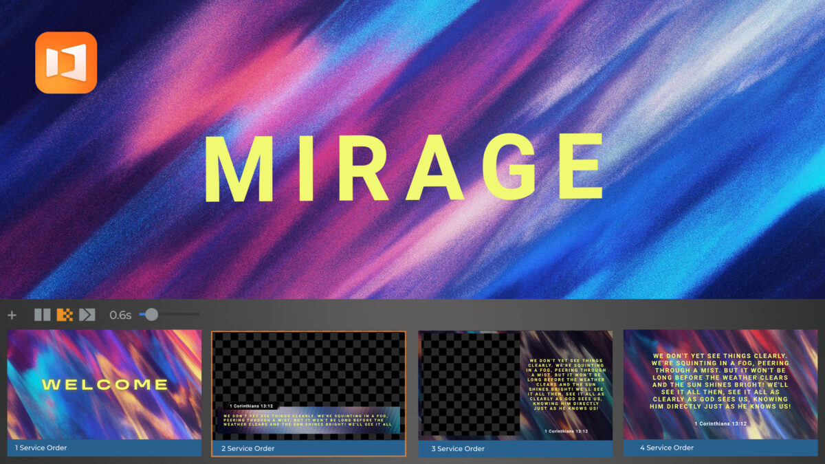 ProPresenter Theme: Mirage ProPresenter Theme | Worship Presentation ...