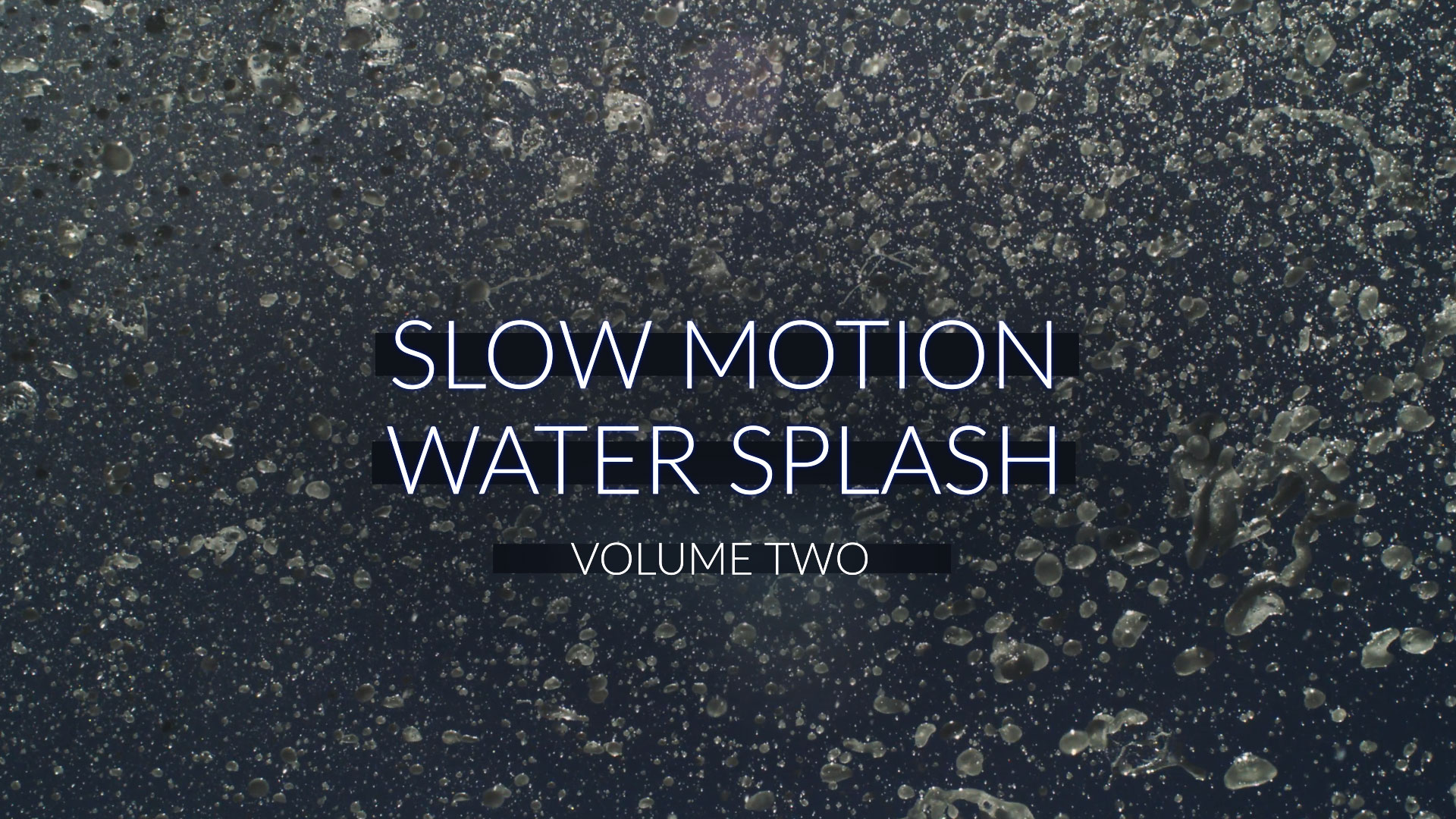 Stock Video: Slow Motion Water Splash Volume Two – HD Stock Videos
