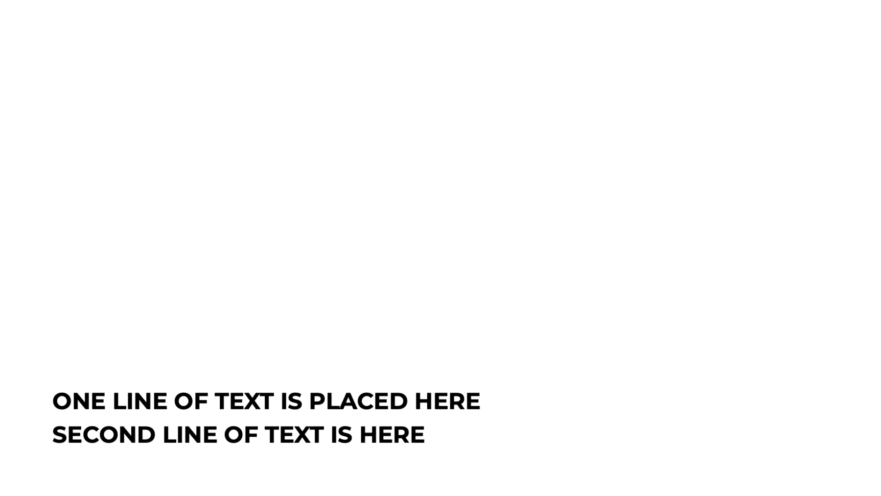 ProPresenter Theme: Montserrat Lyric Template ProPresenter | Modern ...