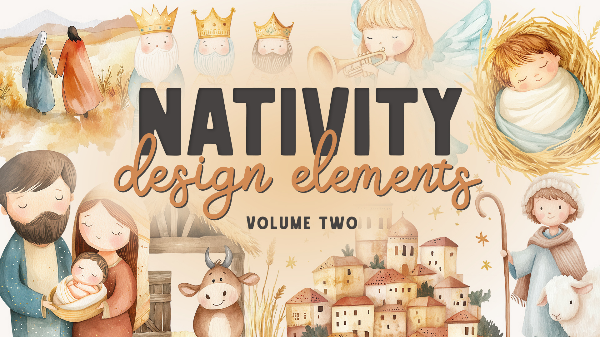 Creative Toolkits: Nativity: Volume Two Creative Toolkit | Watercolor ...