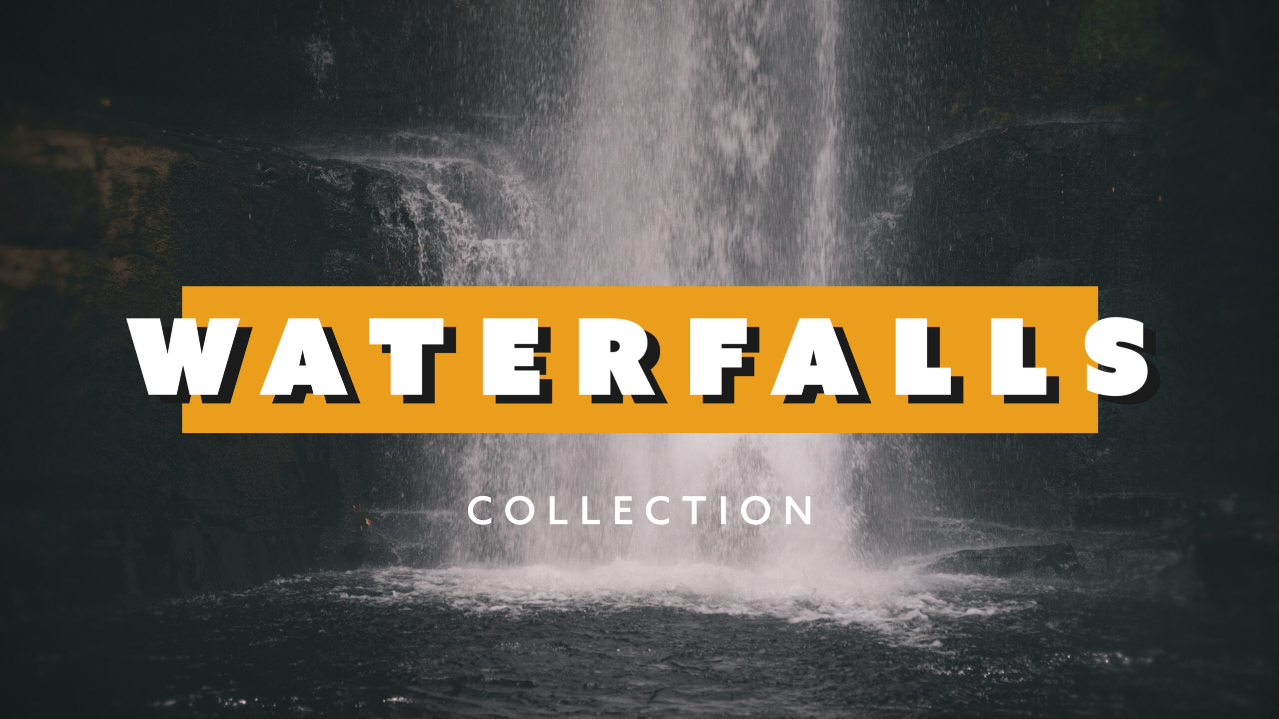 Motion Graphics: Waterfalls Theme Pack | Nature Church Graphics & Motions