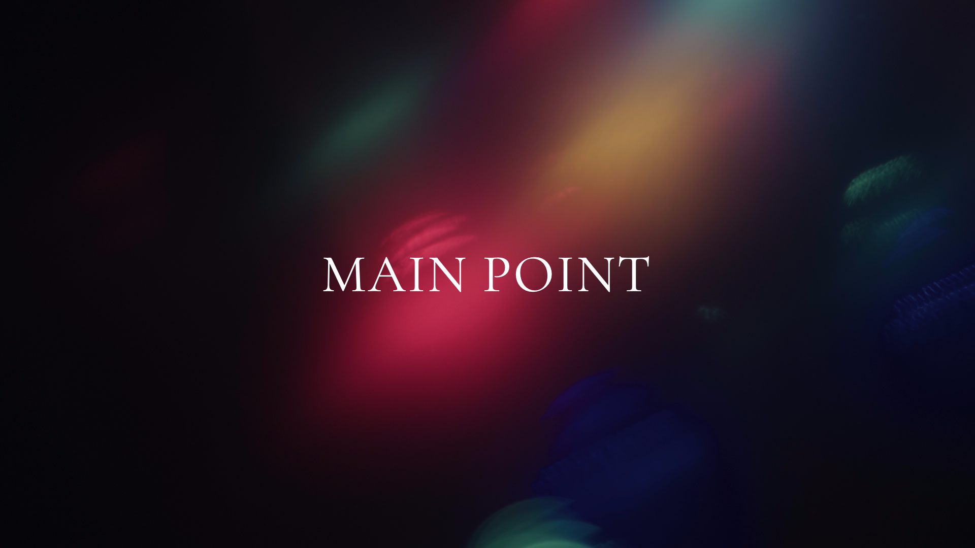 ProPresenter Theme: Christmas Lights ProPresenter Theme – Festive Worship Slides