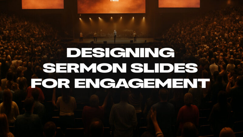 Designing Sermon Slides for Engagement - Church Visuals