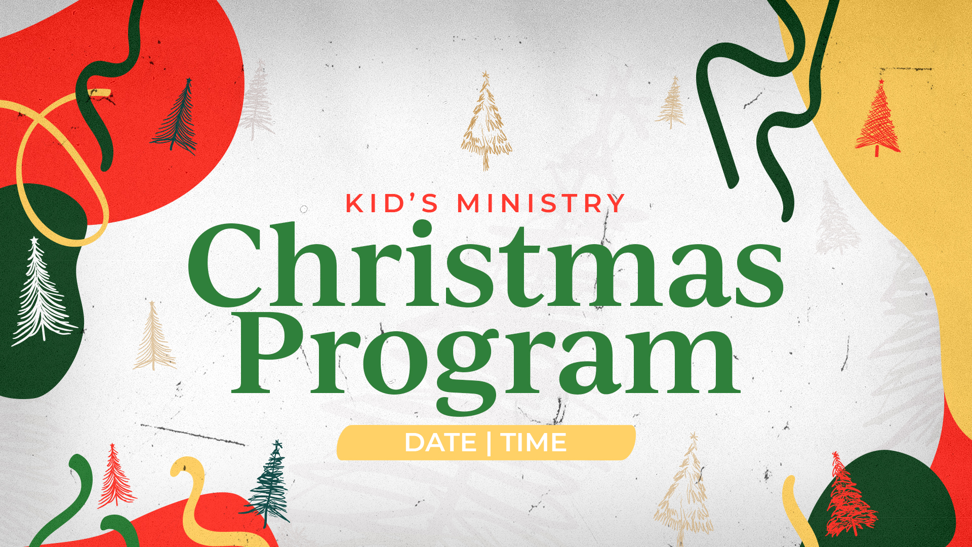 Ministry Graphics: Kid's Ministry Christmas Program Graphics - Children's Church