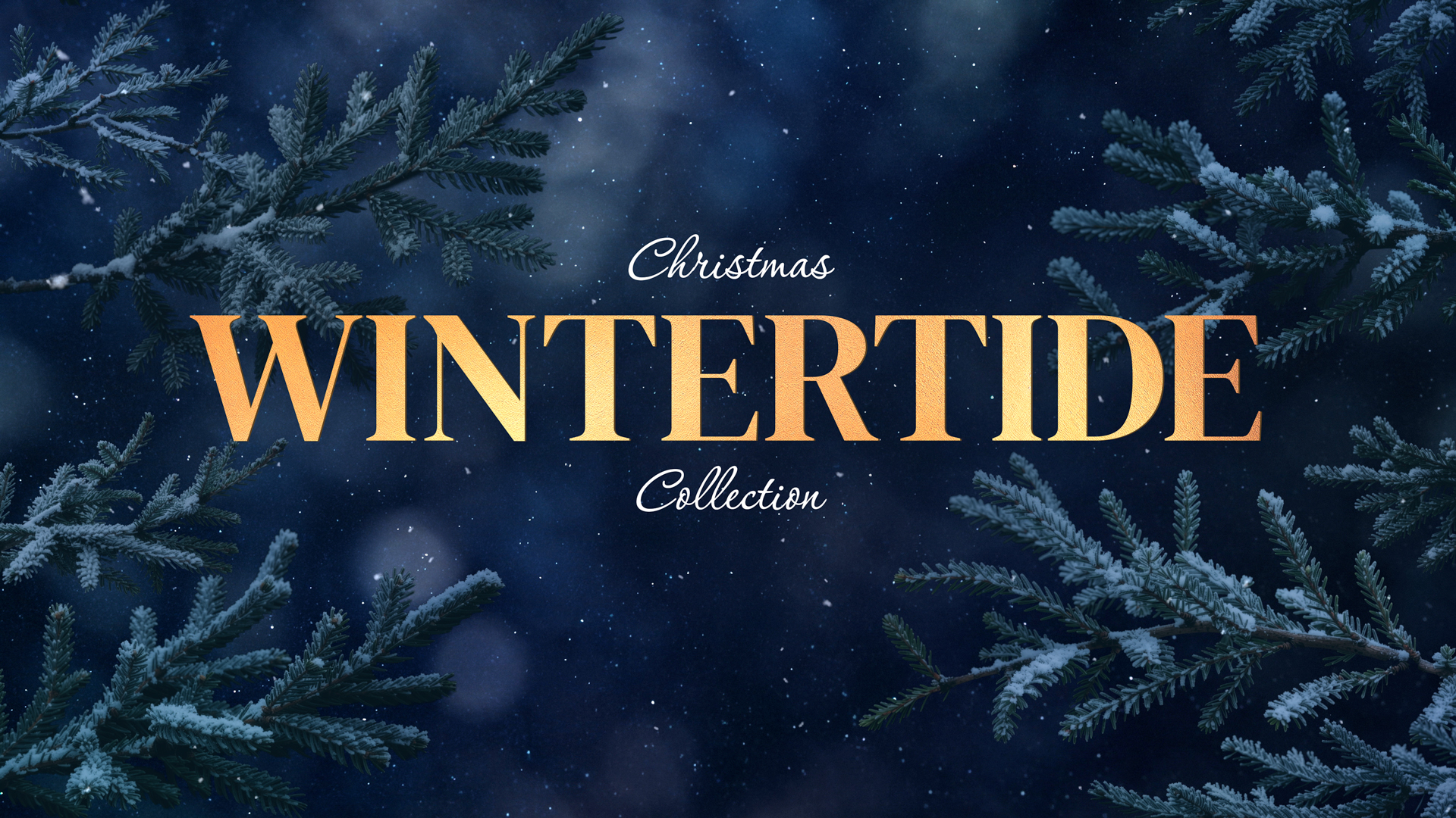 Motion Graphics: Christmas Wintertide Theme Pack - Winter Visuals ...