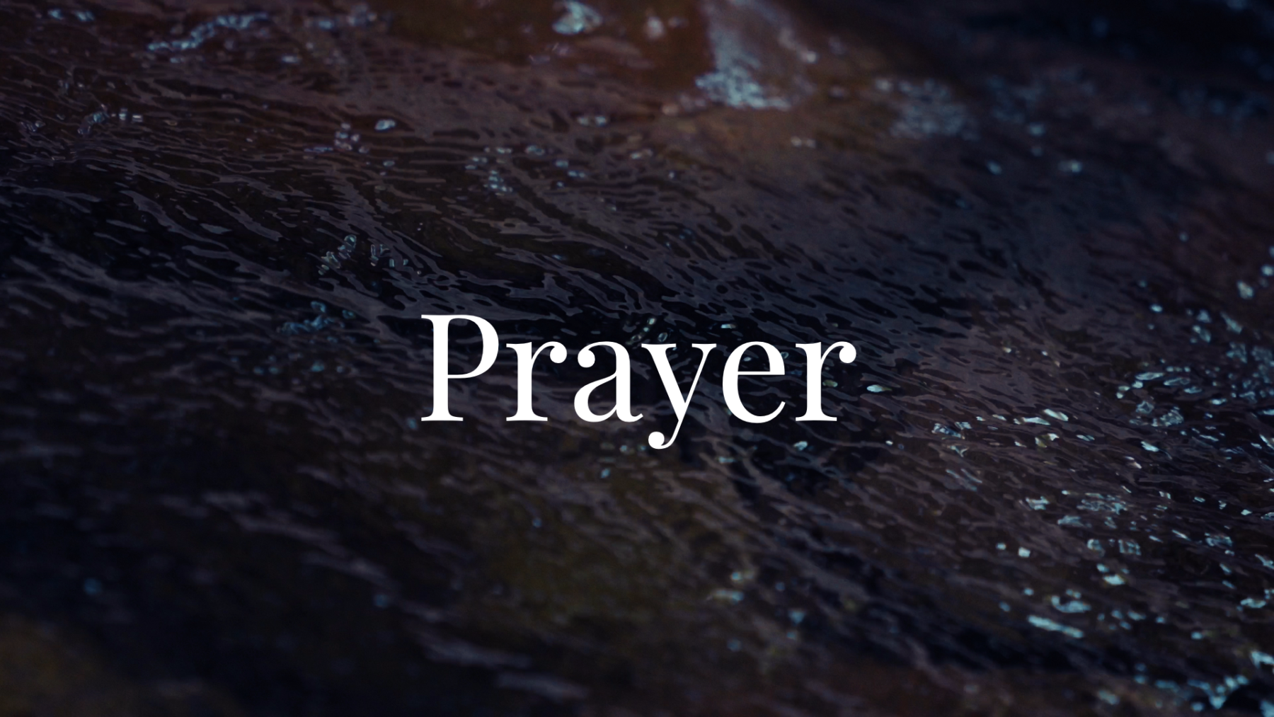 ProPresenter Theme: Deep River ProPresenter Theme – Water Worship Slides