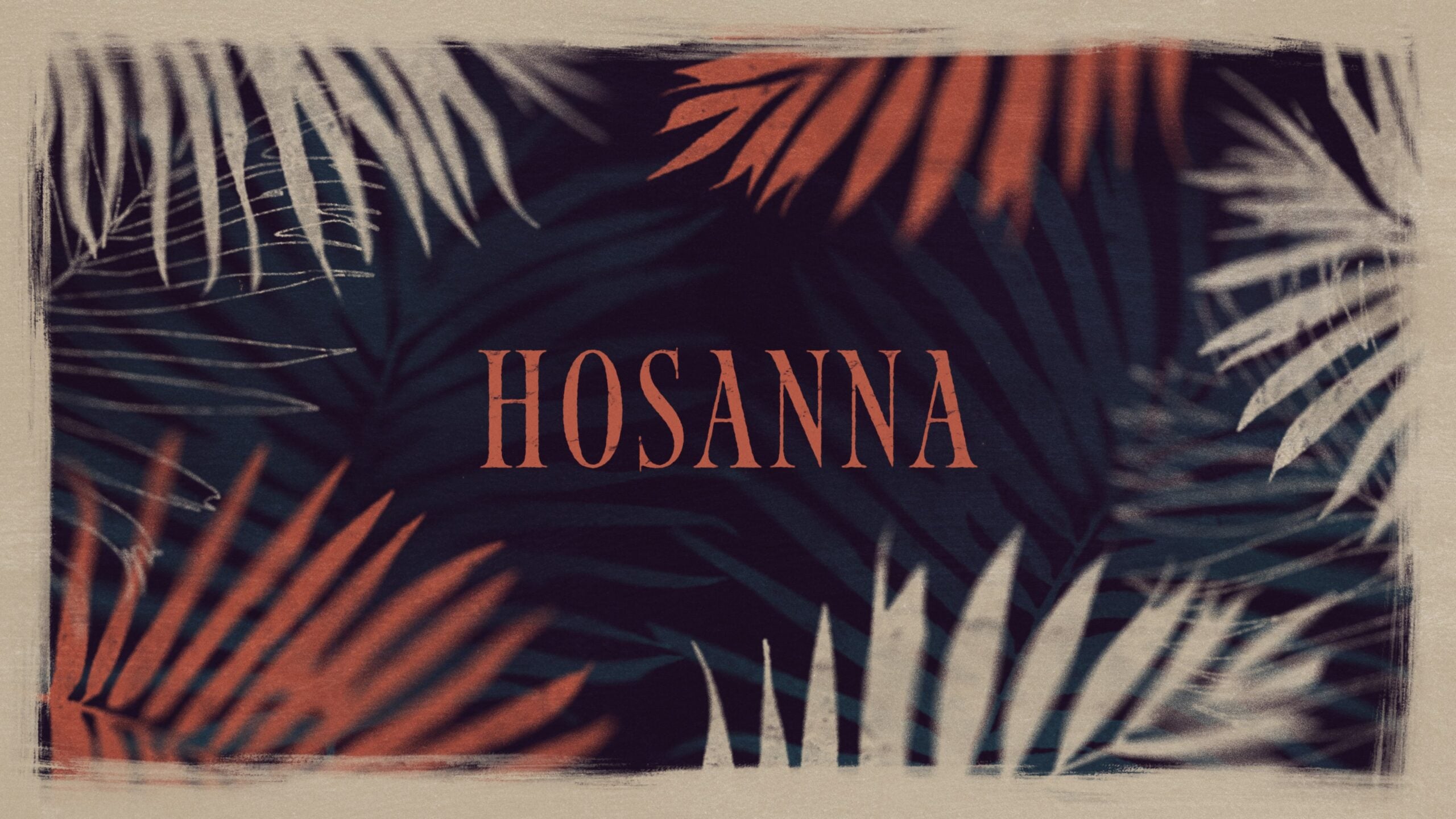 Motion Graphics: Hosanna Theme Pack | Palm Sunday Worship Media