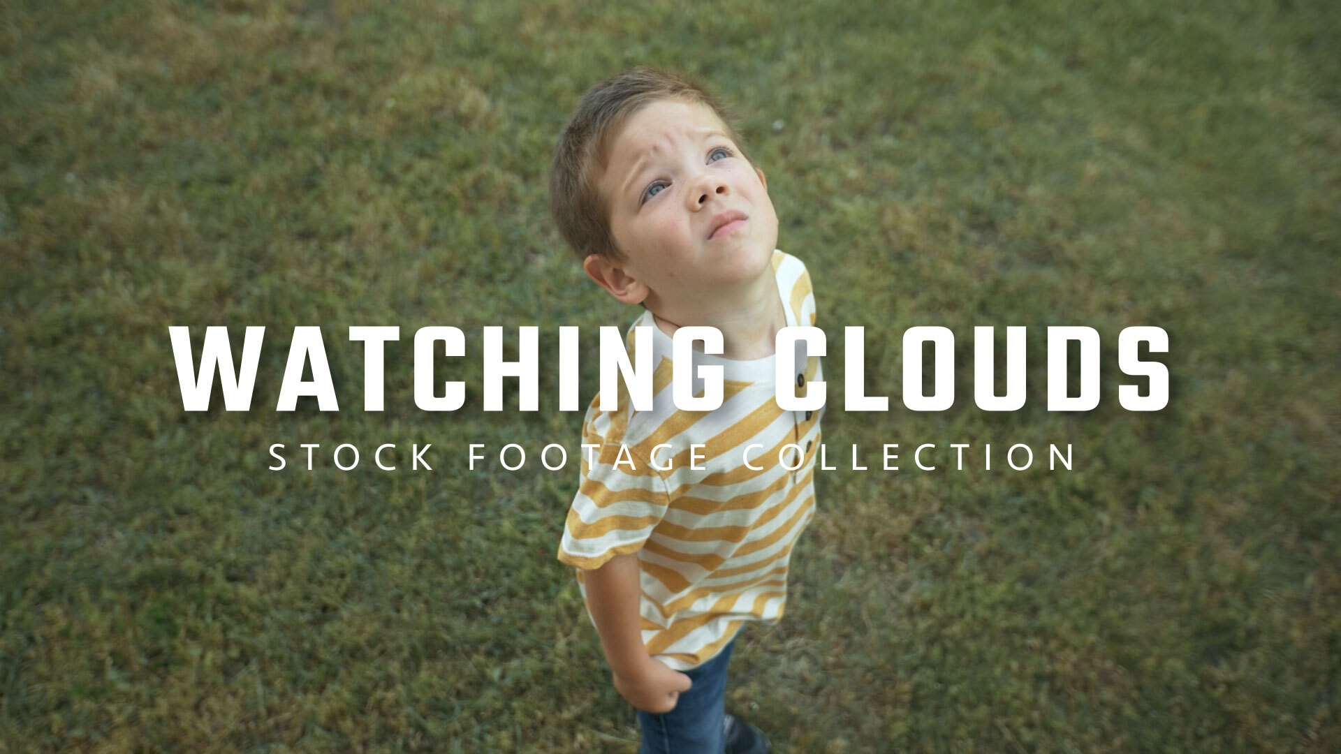 Stock Video: Watching Clouds Stock Video - Sky & Family Footage Collection