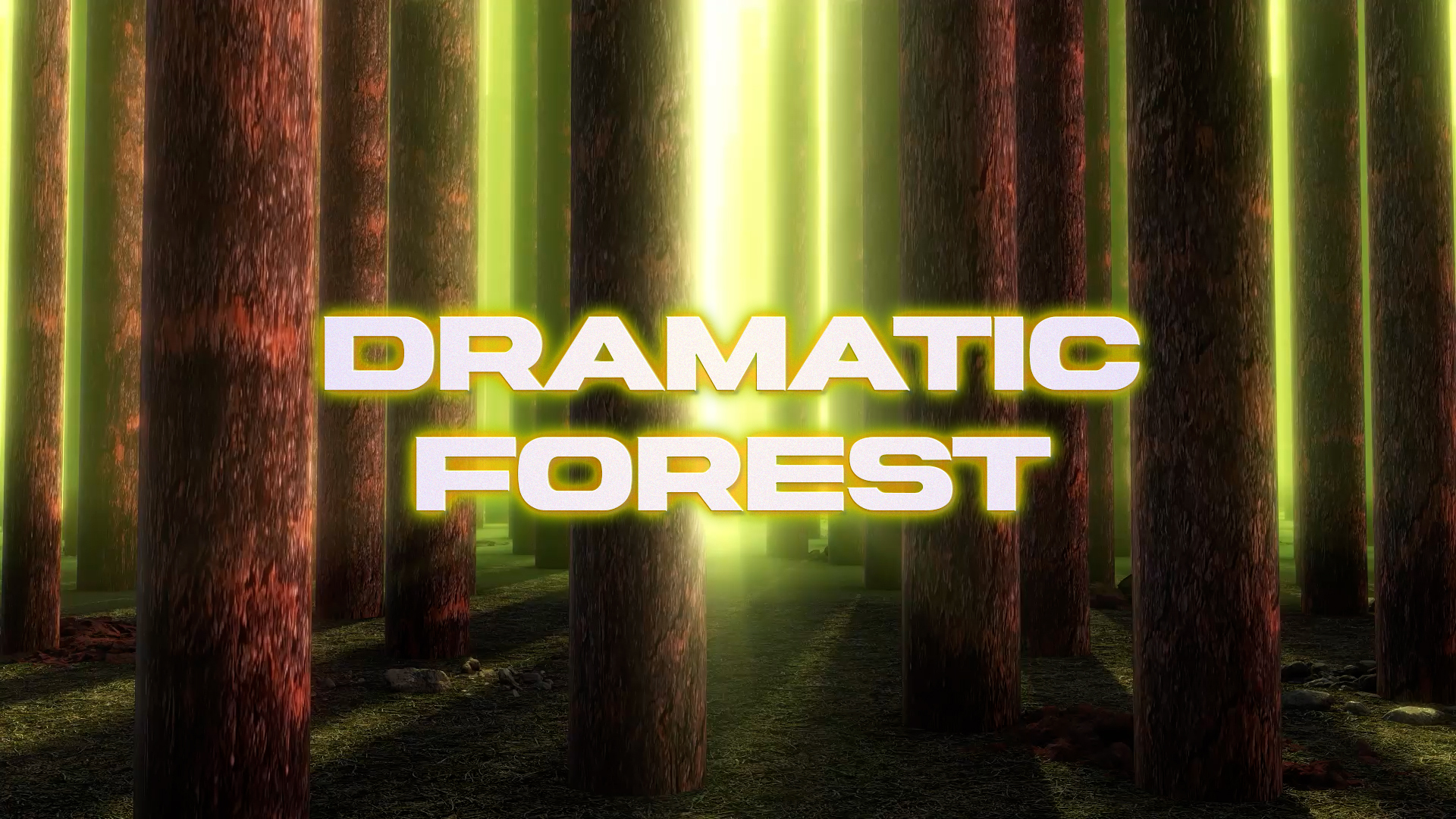 Motion Graphics: Dramatic Forest Theme Pack — Cinematic Nature Church ...